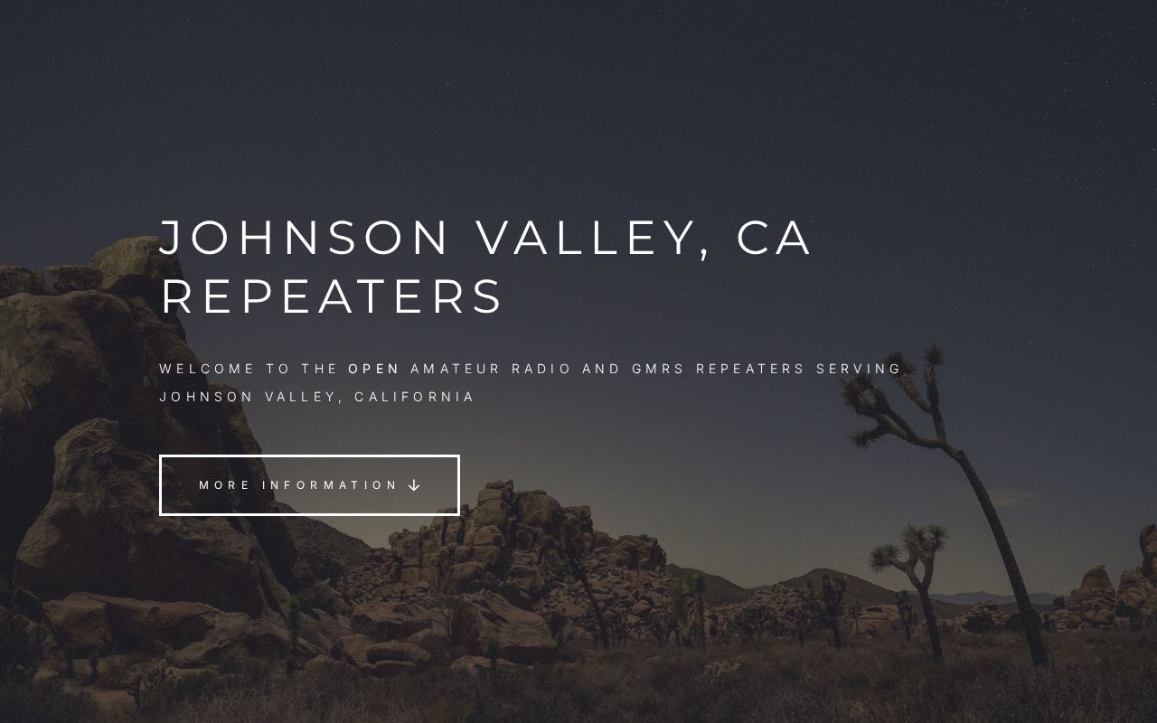 Johnson Valley Repeaters [ HAM | GMRS ]